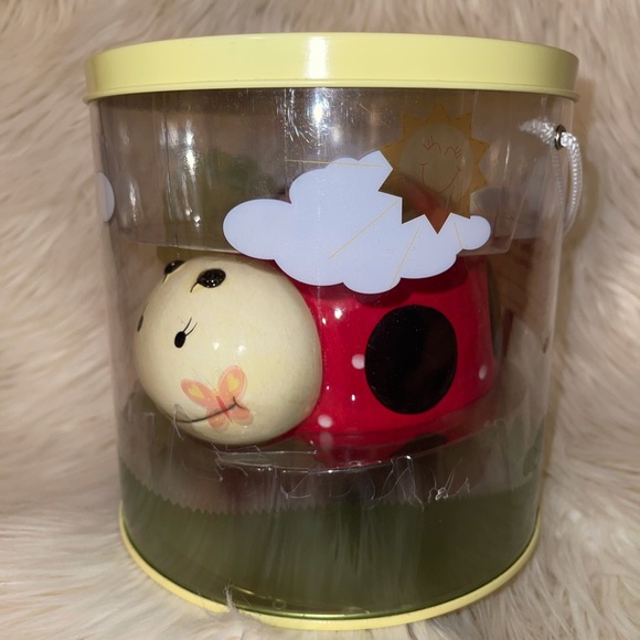 c.r. gibson | Other | Ceramic Ladybug Bank | Poshmark